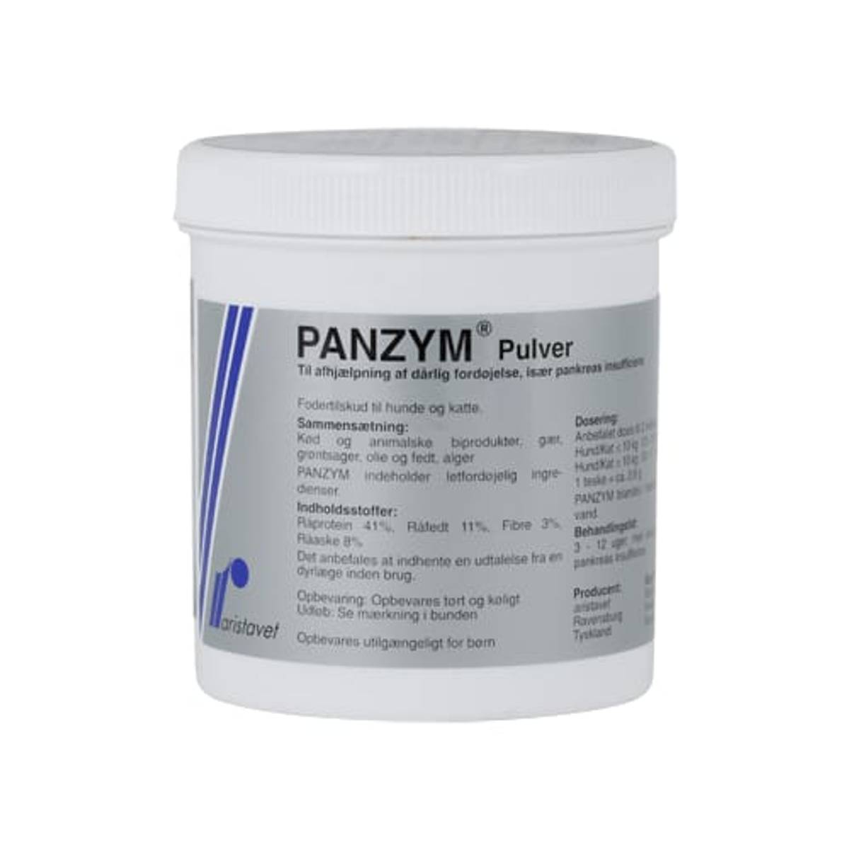 Panzym Forte fôrtilskudd til hund og katt 200g - dyrlegeshop.no